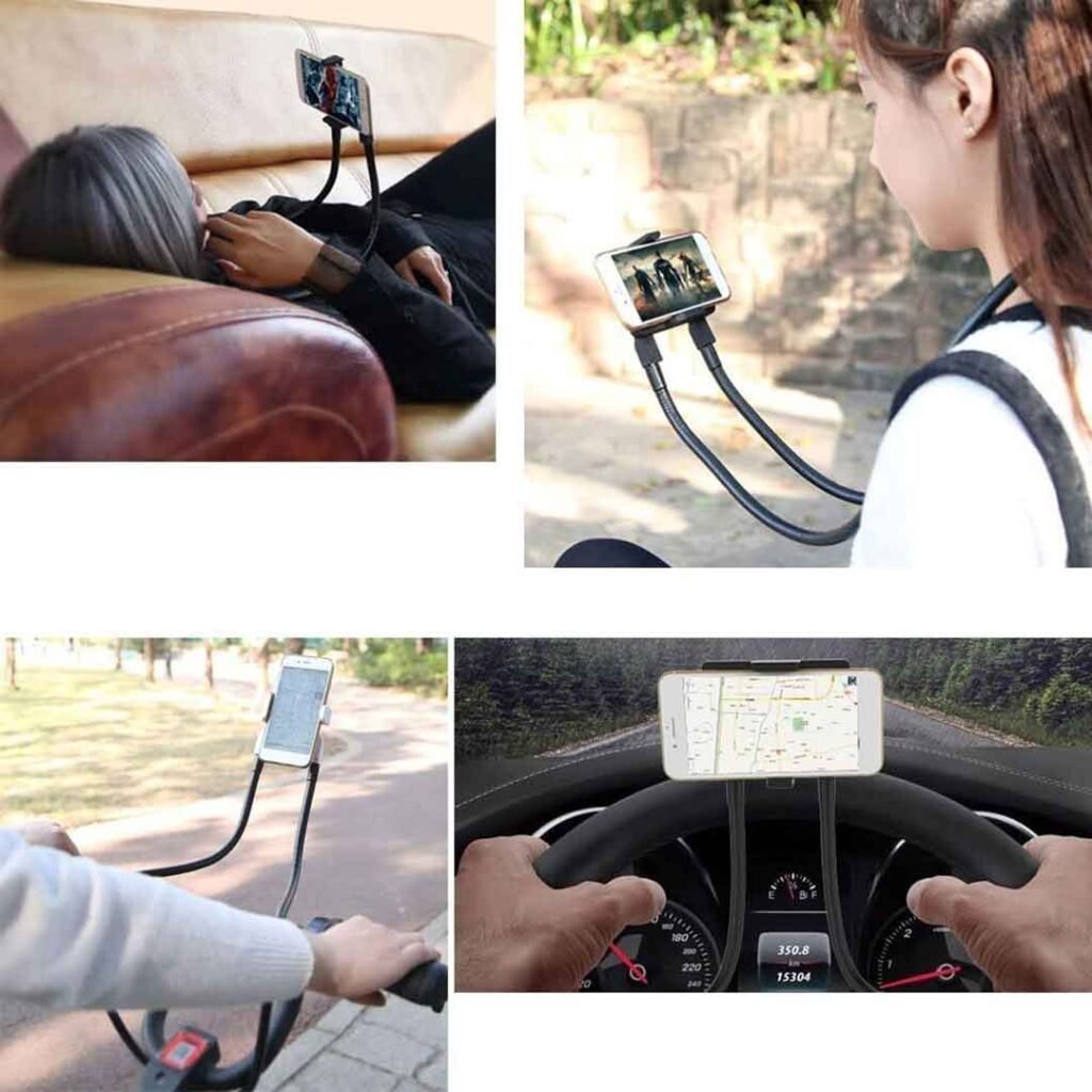 Lazy Hanging Neck Phone Stand Holder | 360 Degree Mobile Holder