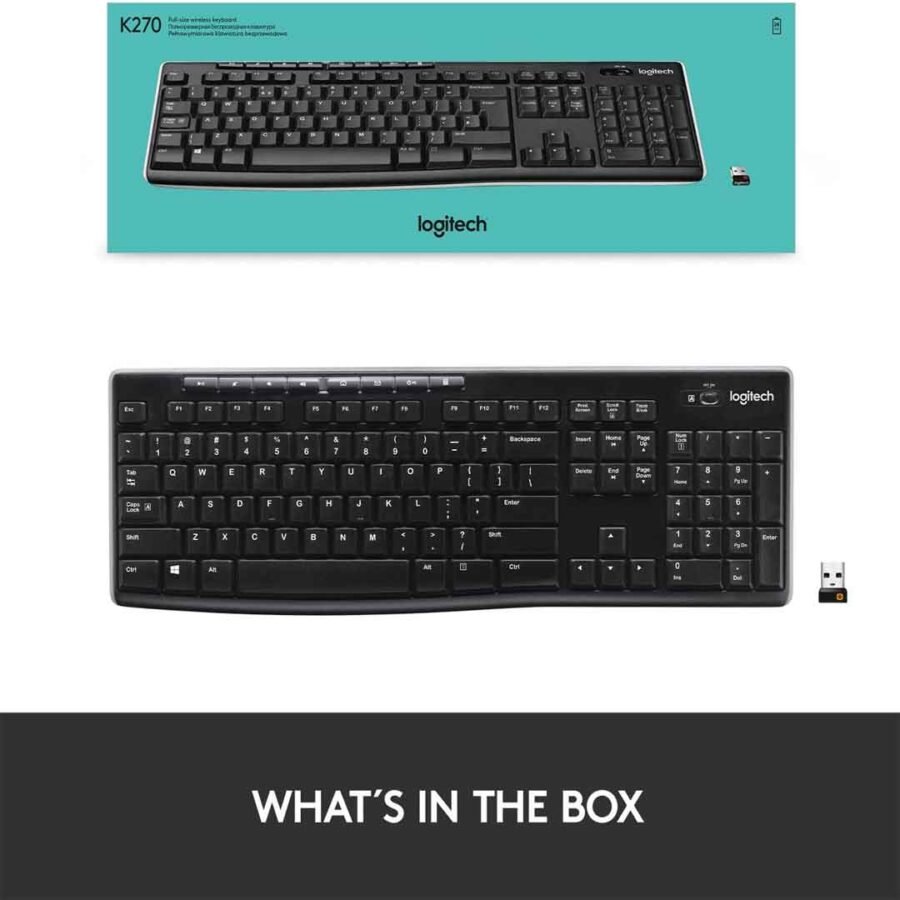 Logitech K270 Keyboard Price is Lowest | Best Wireless Keyboard