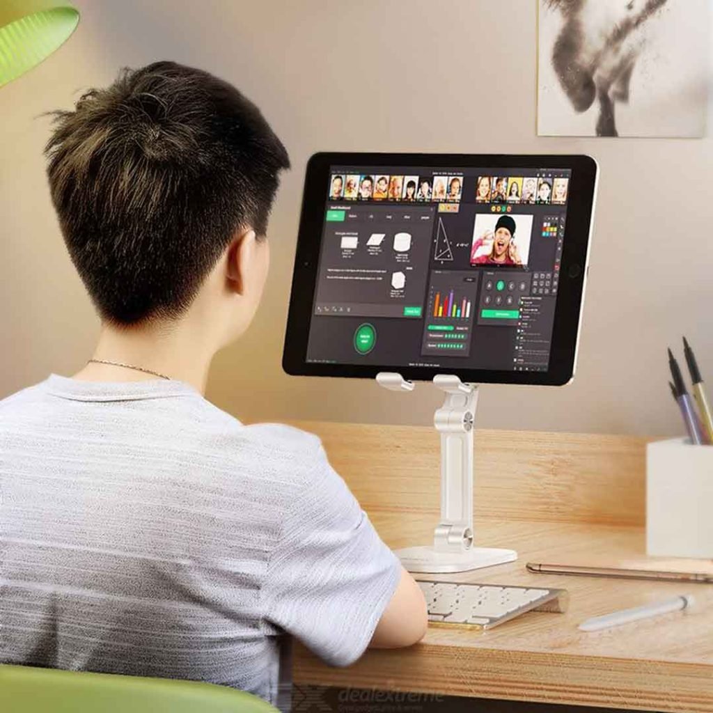 Height Adjustable Tablet Stand S002 | Ergonomic Tablet Stand