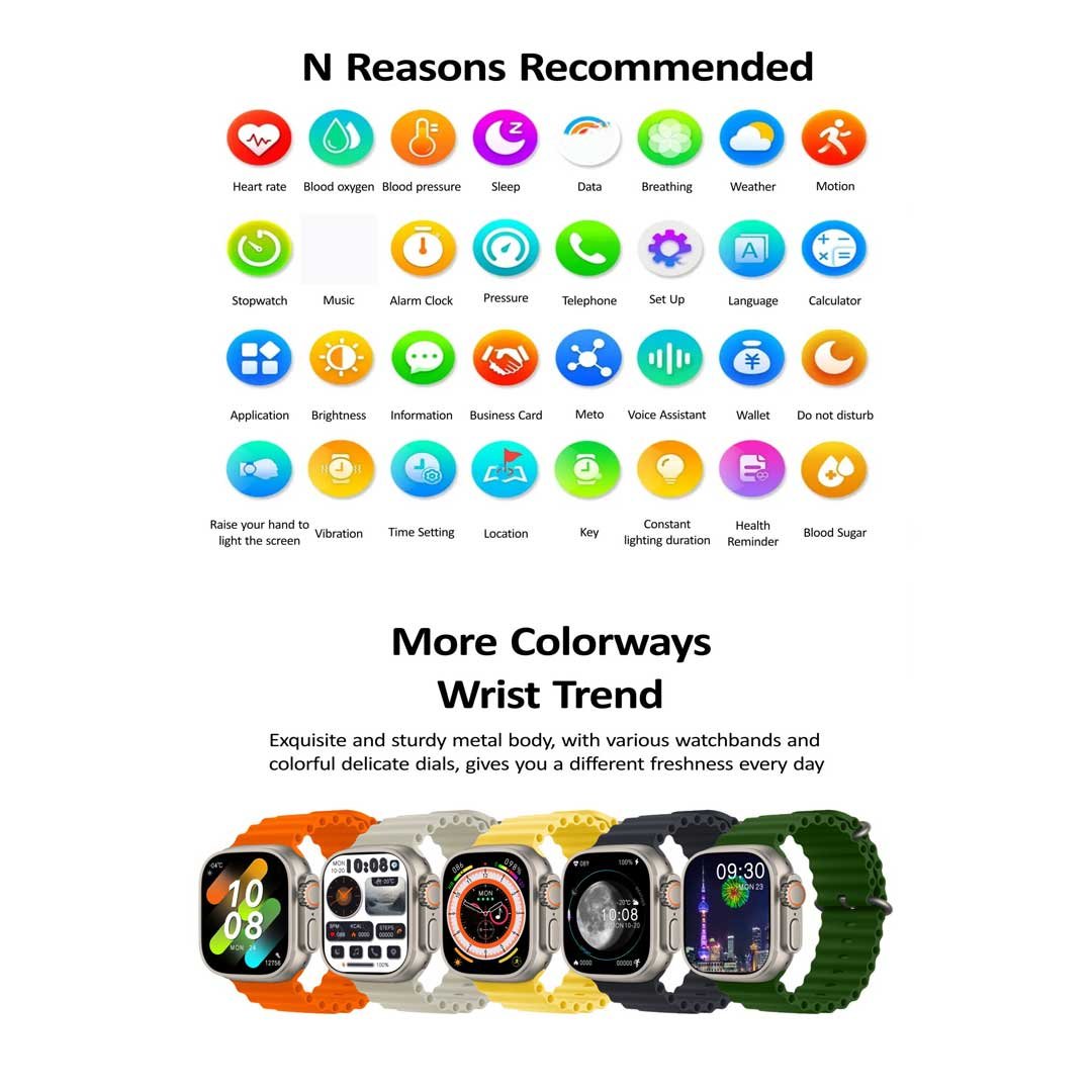 Buy HK8 Pro Max Smart Watch Ultra 49mm at Massive 30% Discount